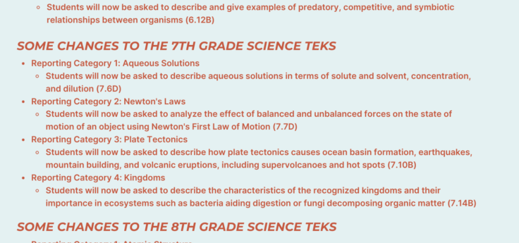Professional Development for Science Teachers | ESC Region 13